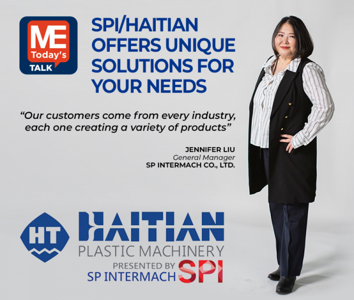 Plastics Industry to be Blown Away by Smart Solutions from SP Intermach. / อุตฯ พลาสติกเตรียม ...